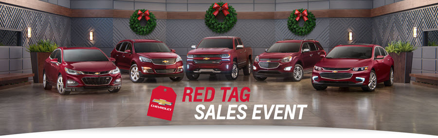 Chevy Red Tag Sale in Burbank, California area at Rydell Chevrolet
