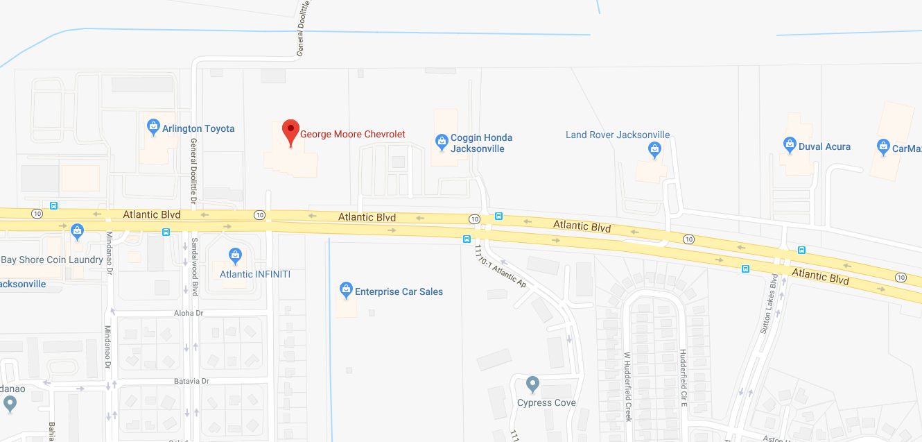 George Moore Chevrolet in JACKSONVILLE Serving St. Augustine, FL ...