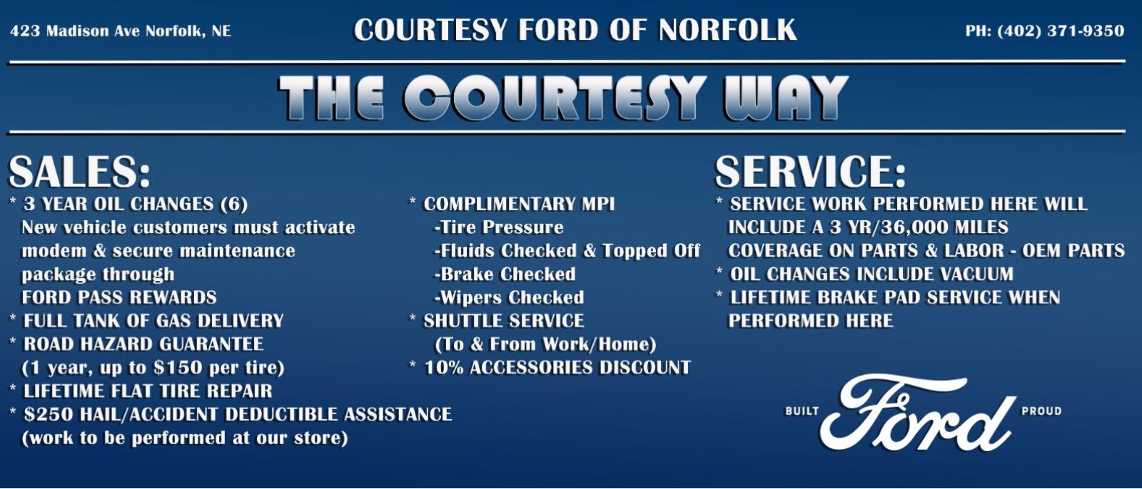 Courtesy Ford of Norfolk | Columbus, NE Ford Dealer Alternative