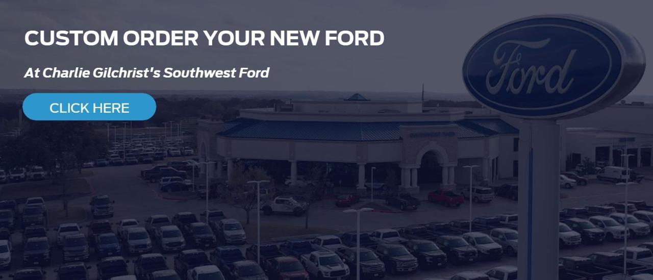 New, Used & Certified Ford Dealership in Weatherford | Southwest Ford, Inc.