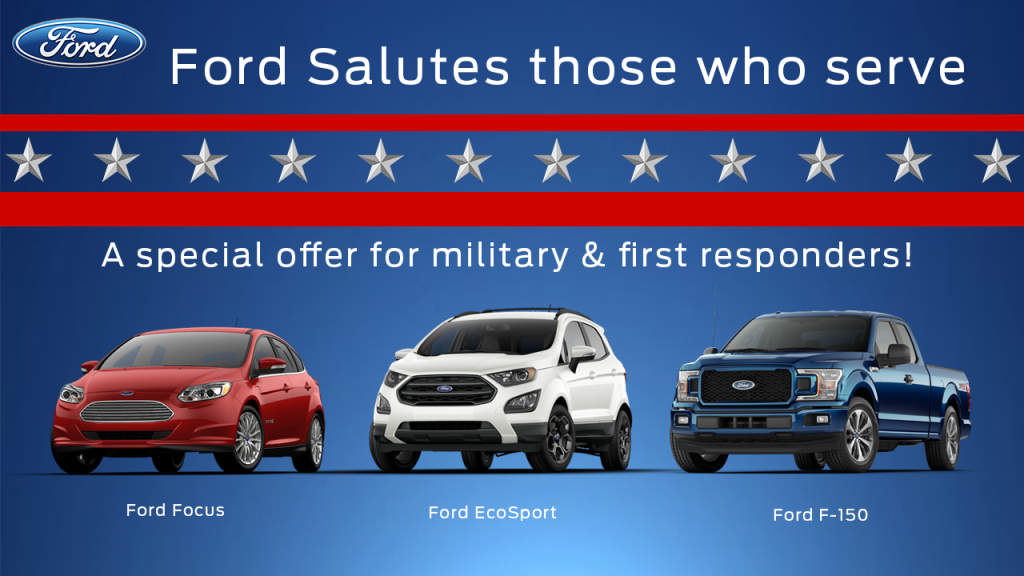 Ford Military Appreciation Offer | Towne Ford Sales