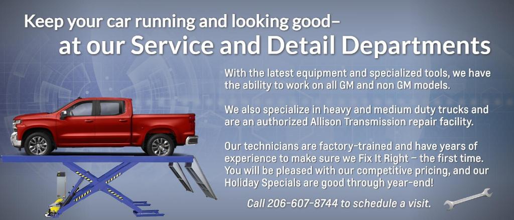 Chuck Olson Chevrolet of Seattle | A SEATTLE Dealer Serving Everett, WA ...