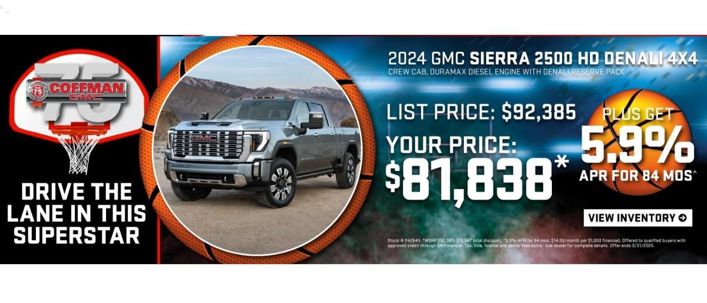 Coffman Truck Sales in AURORA - A Preferred New and Used GMC Vehicle Dealer