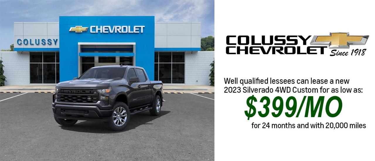 Colussy Chevrolet in BRIDGEVILLE | Catering to Pittsburgh Chevrolet ...