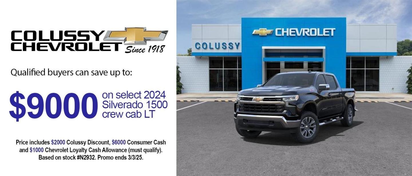 Colussy Chevrolet in BRIDGEVILLE | Catering to Pittsburgh Customers