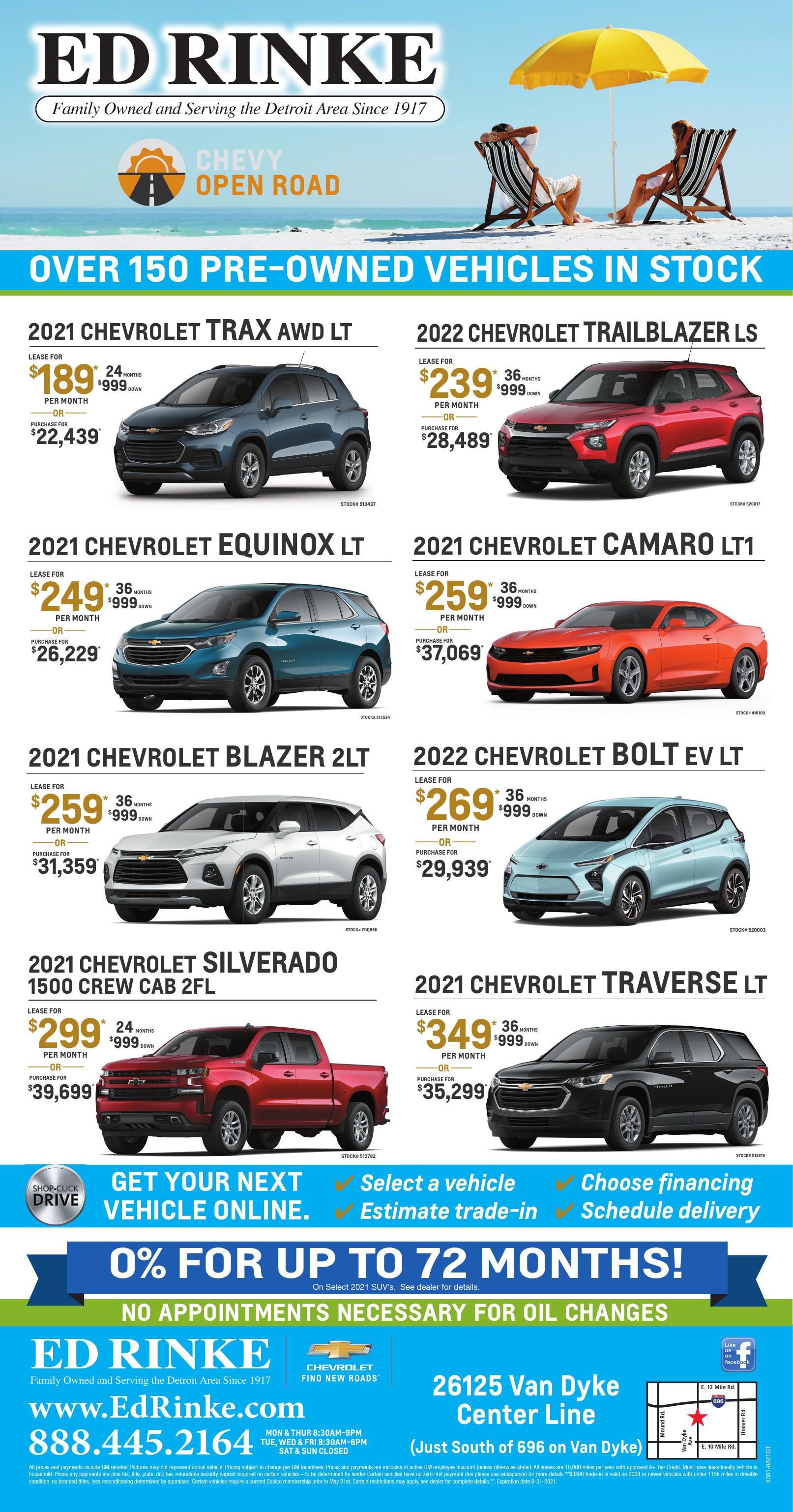 Ed Rinke Chevrolet Buick GMC - New-car-weekly-ads