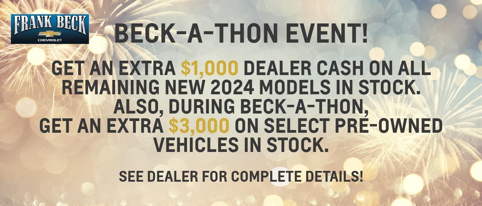 Frank Beck Chevrolet in HILLSDALE, MI | New and Used Vehicle Dealer ...