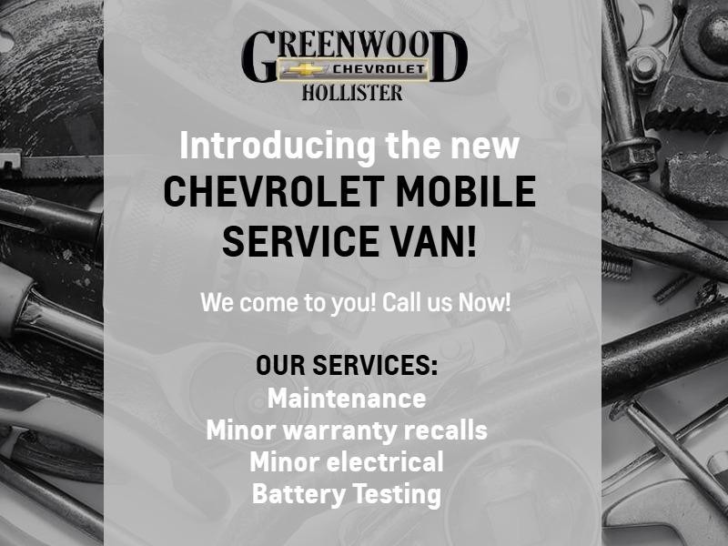 Greenwood Chevrolet in HOLLISTER | Your Gilroy New and Used Auto Dealership