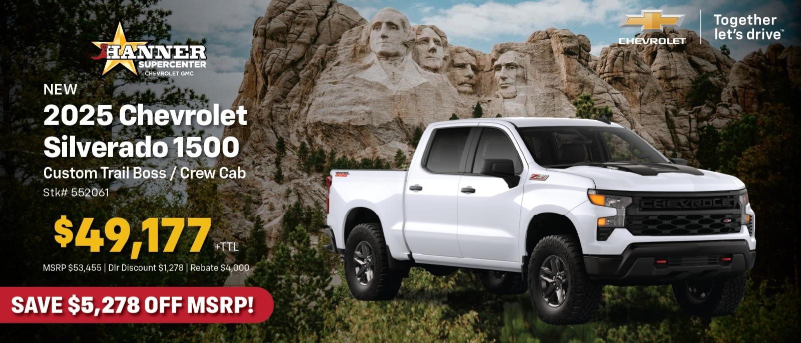 Hanner Chevrolet GMC | Proudly Serving Abilene, TX