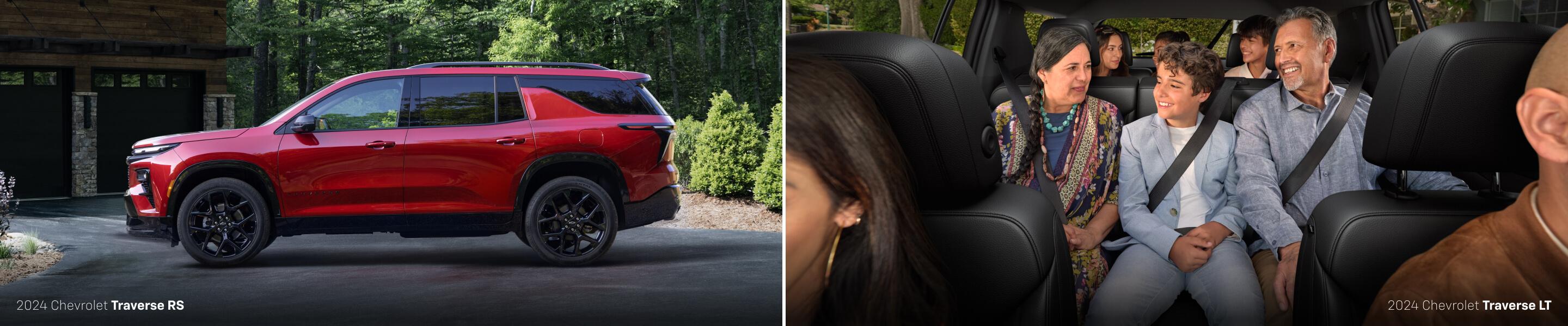 2024 Chevy Traverse Interior Features & Dimensions