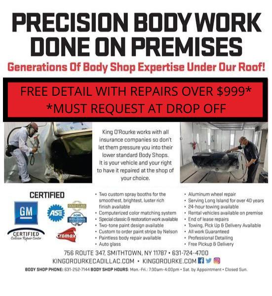 King O'Rourke Cadillac - Body Shop Special