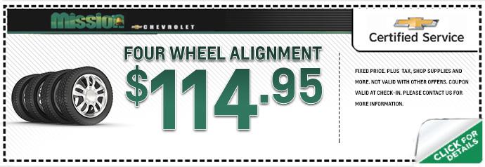 El Paso Chevy Service Specials | Texas Discount GM Repair Coupons