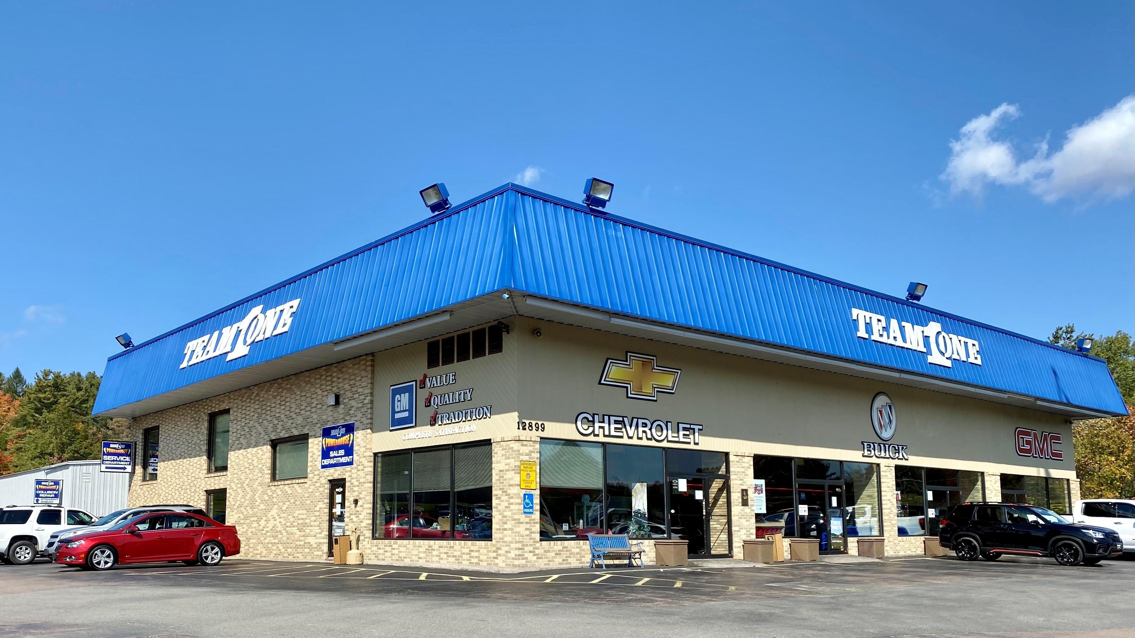 Team One Chevrolet Buick GMC - New & Used Dealer in OAKLAND, MD