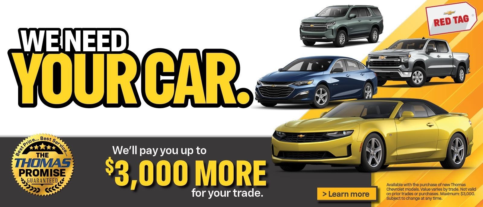 Thomas Chevrolet | The Number One Chevrolet Dealership