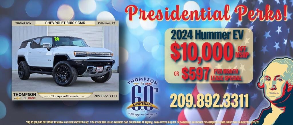 Thompson Chevrolet Buick GMC | PATTERSON, CA Dealership