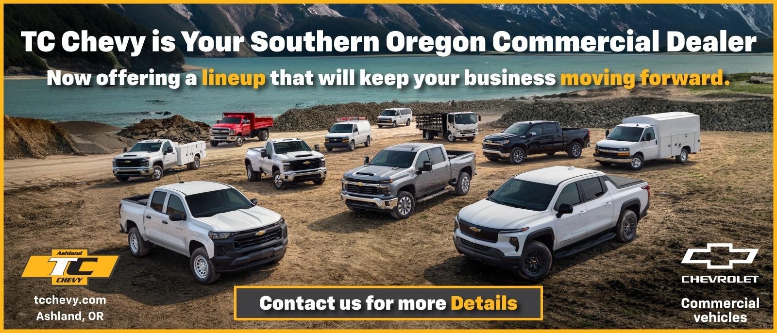 Top New/Used Chevy Dealer – Southern Oregon | TC Chevy