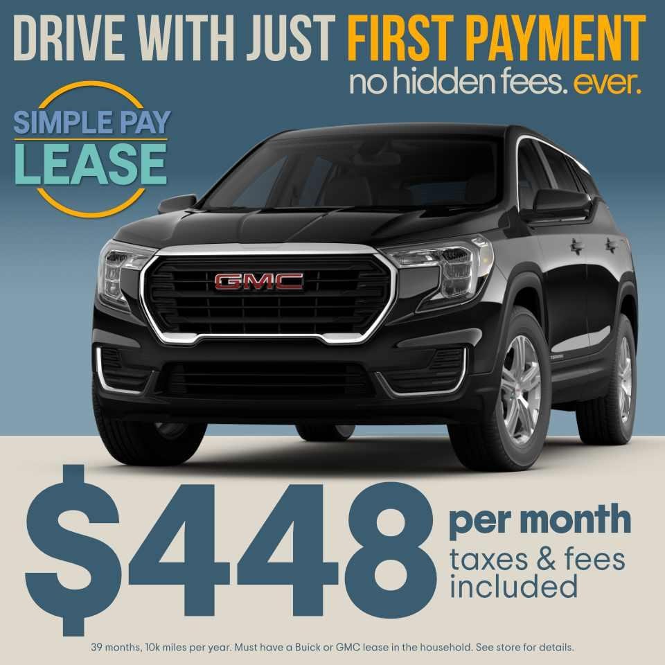 GMC Simple Pay Lease in CT | Pay What You See!