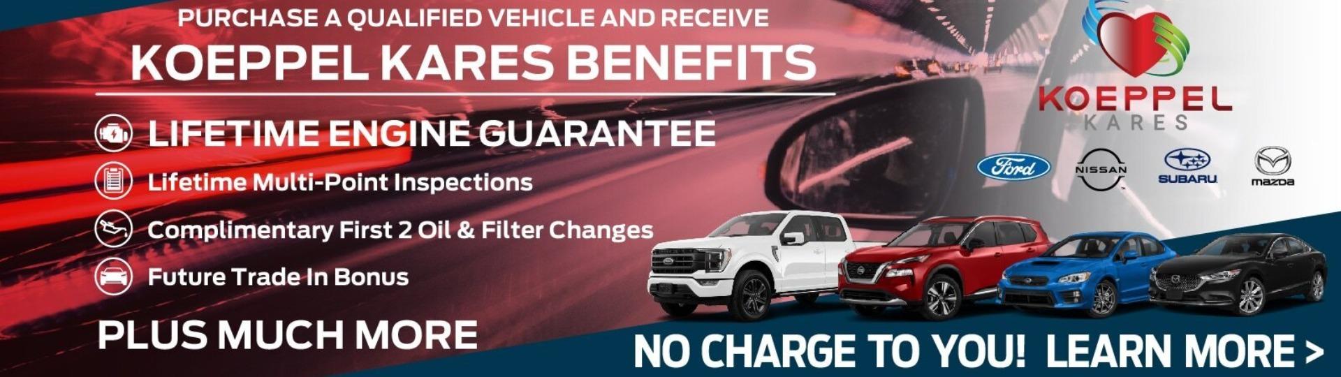 Koeppel Auto Group is a Nissan, Ford, Mazda, Subaru, Hyundai dealer ...