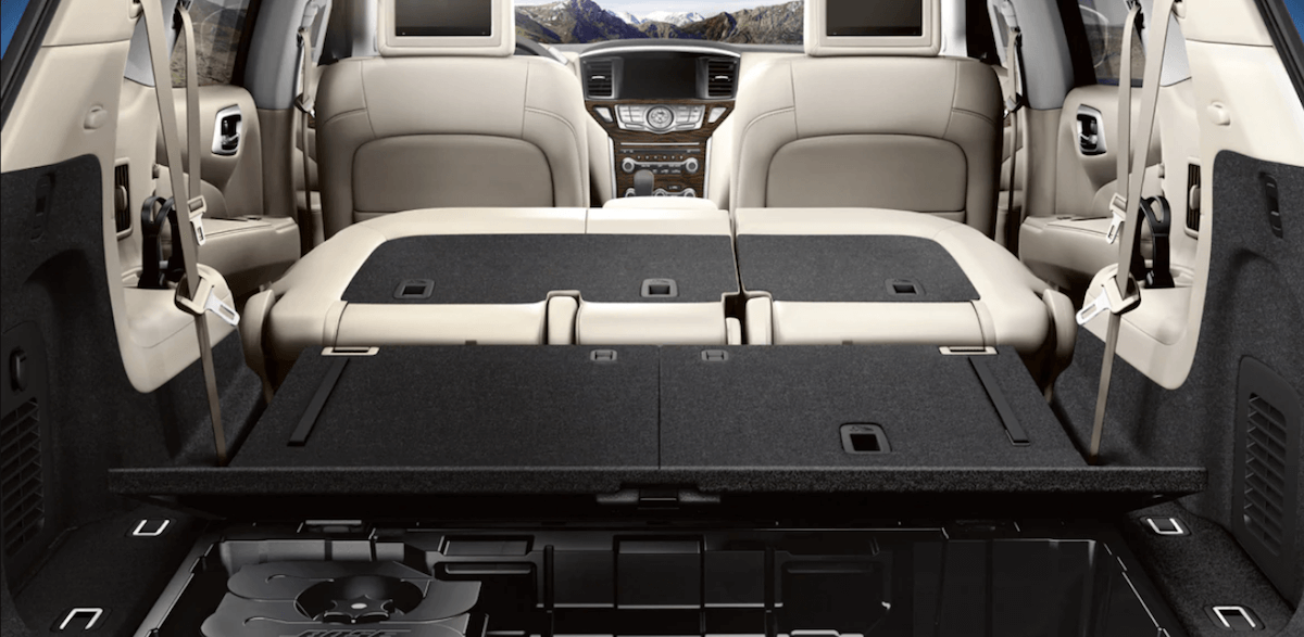2020 Nissan Pathfinder Cargo Space | Interior Dimensions | Seating